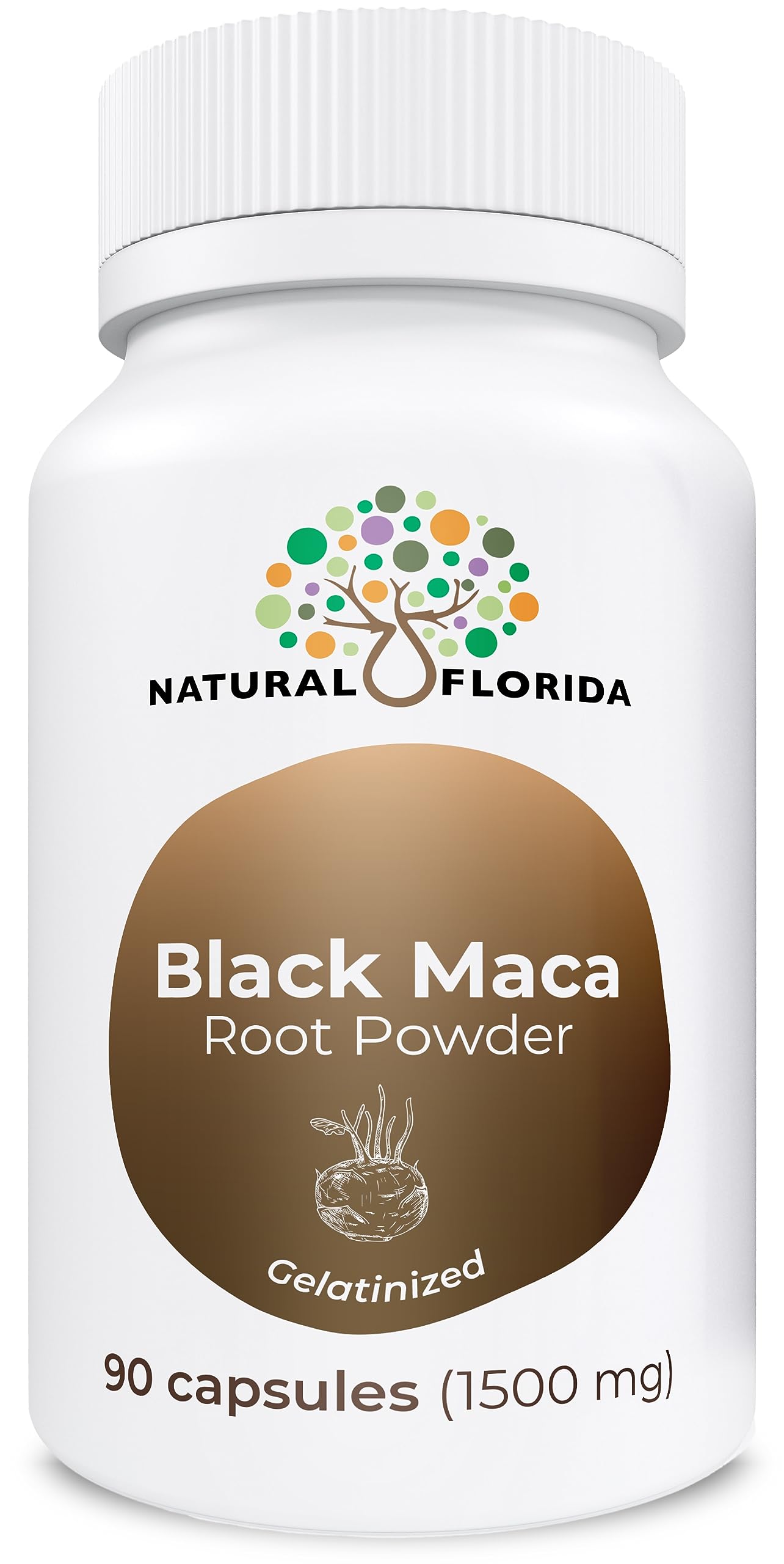pure black maca root capsules