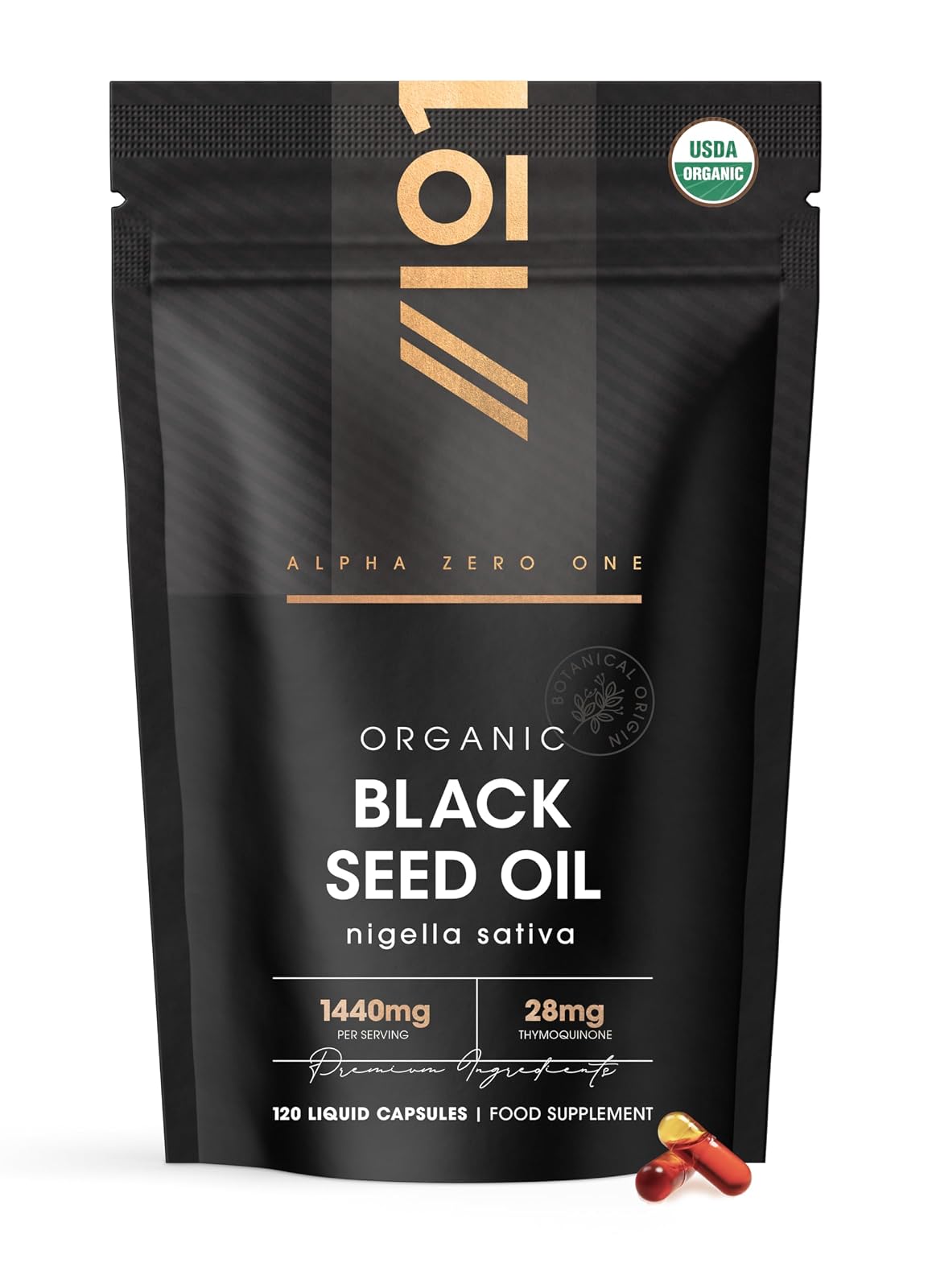 pure black seed oil capsules