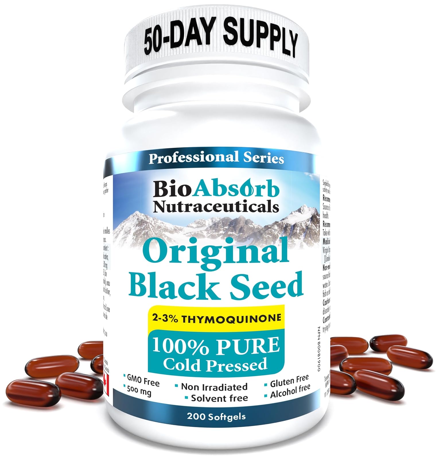 pure black seed oil capsules