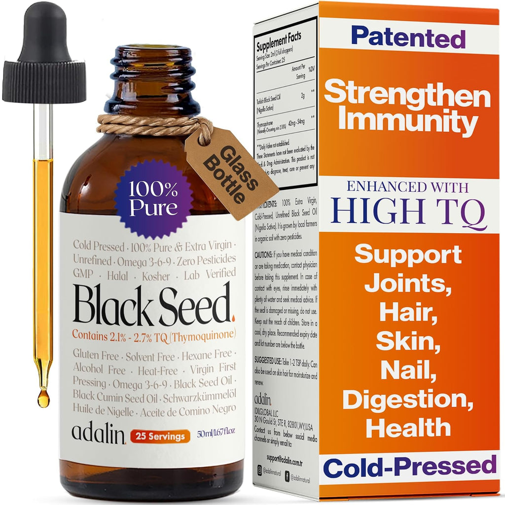 pure black seed oil drops
