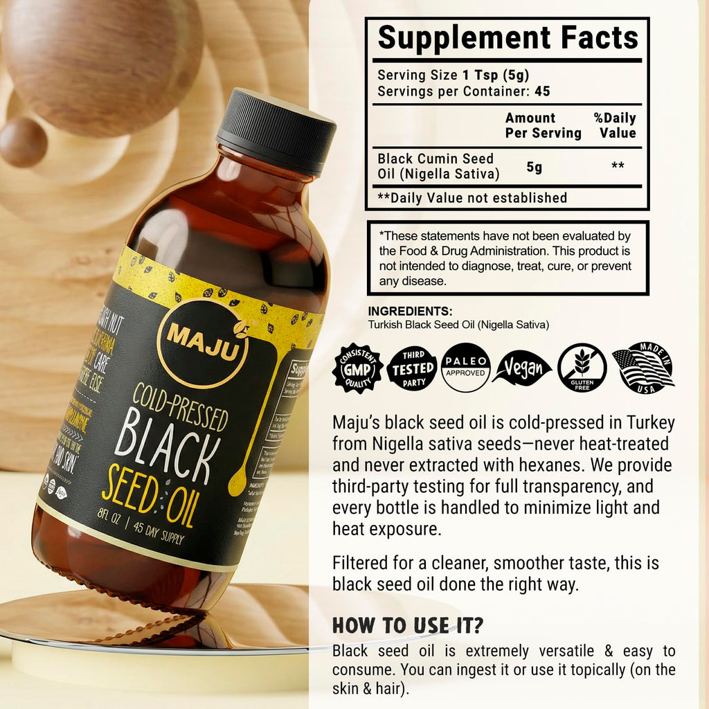 pure black seed oil for hair care