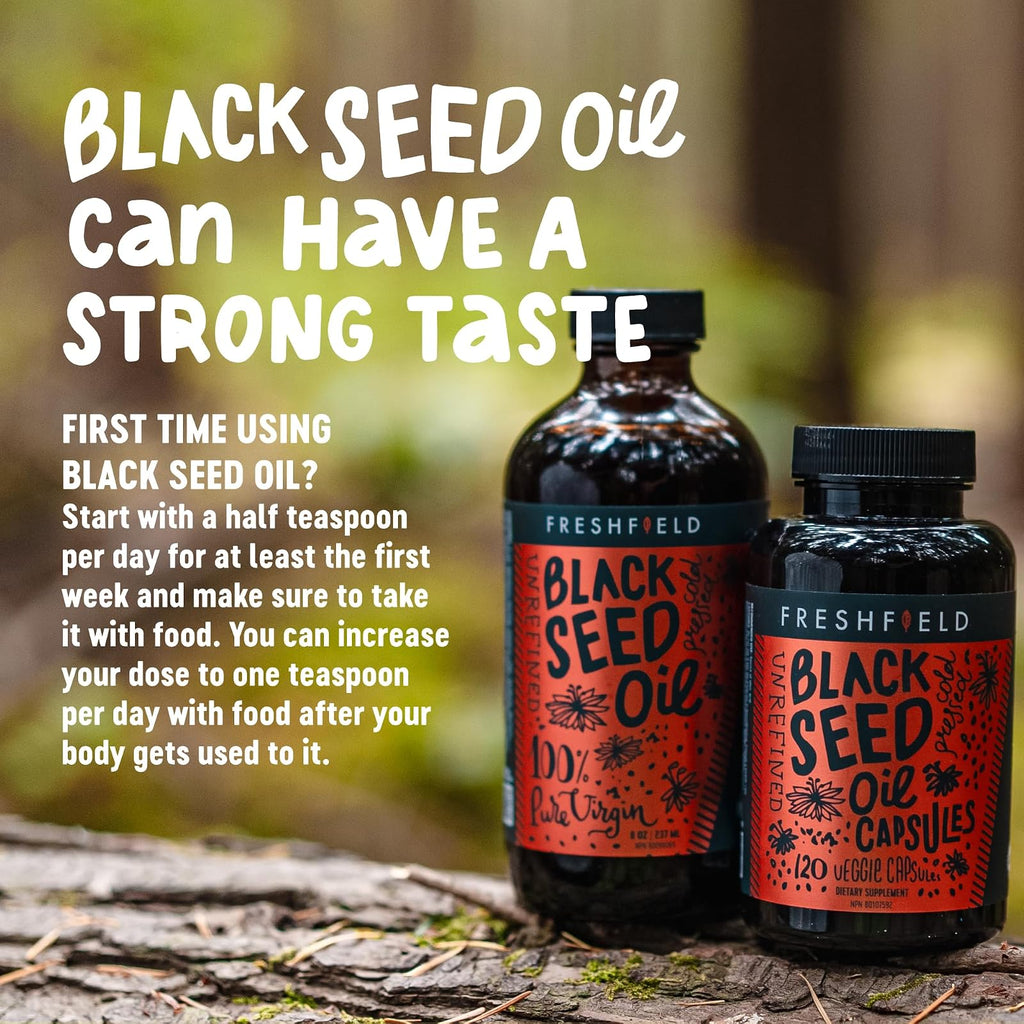 pure black seed oil for health