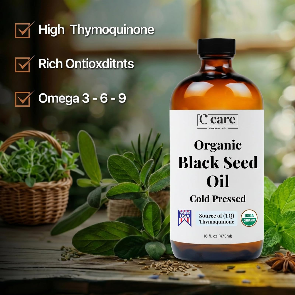 pure black seed oil for health