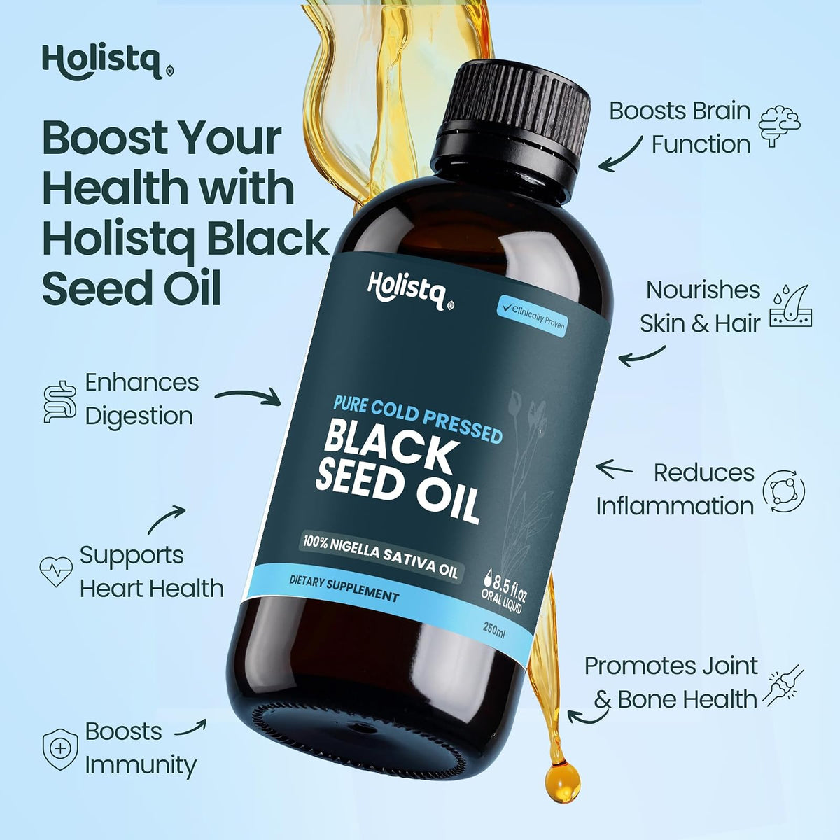 pure black seed oil for health