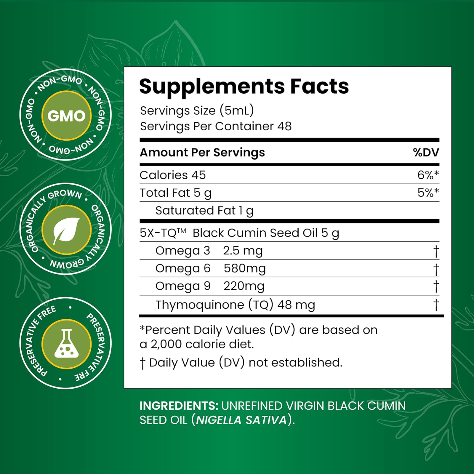 pure black seed oil for wellness