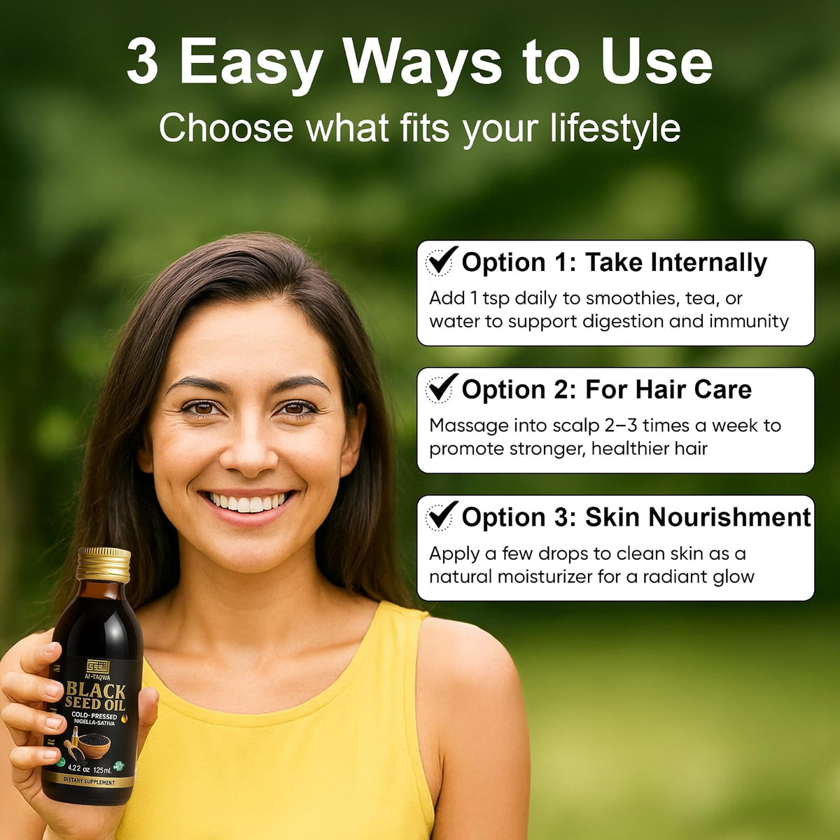 pure black seed oil for wellness