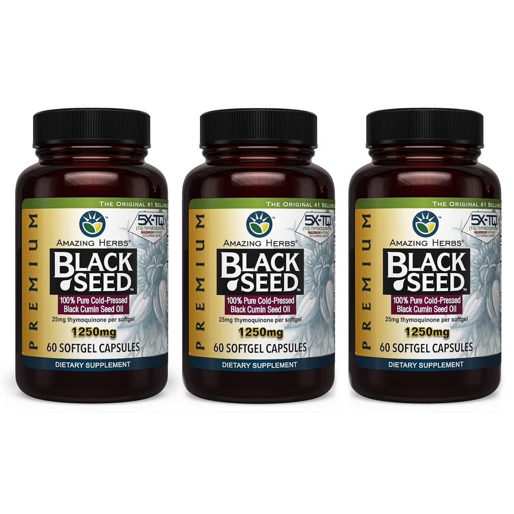 pure black seed oil softgels