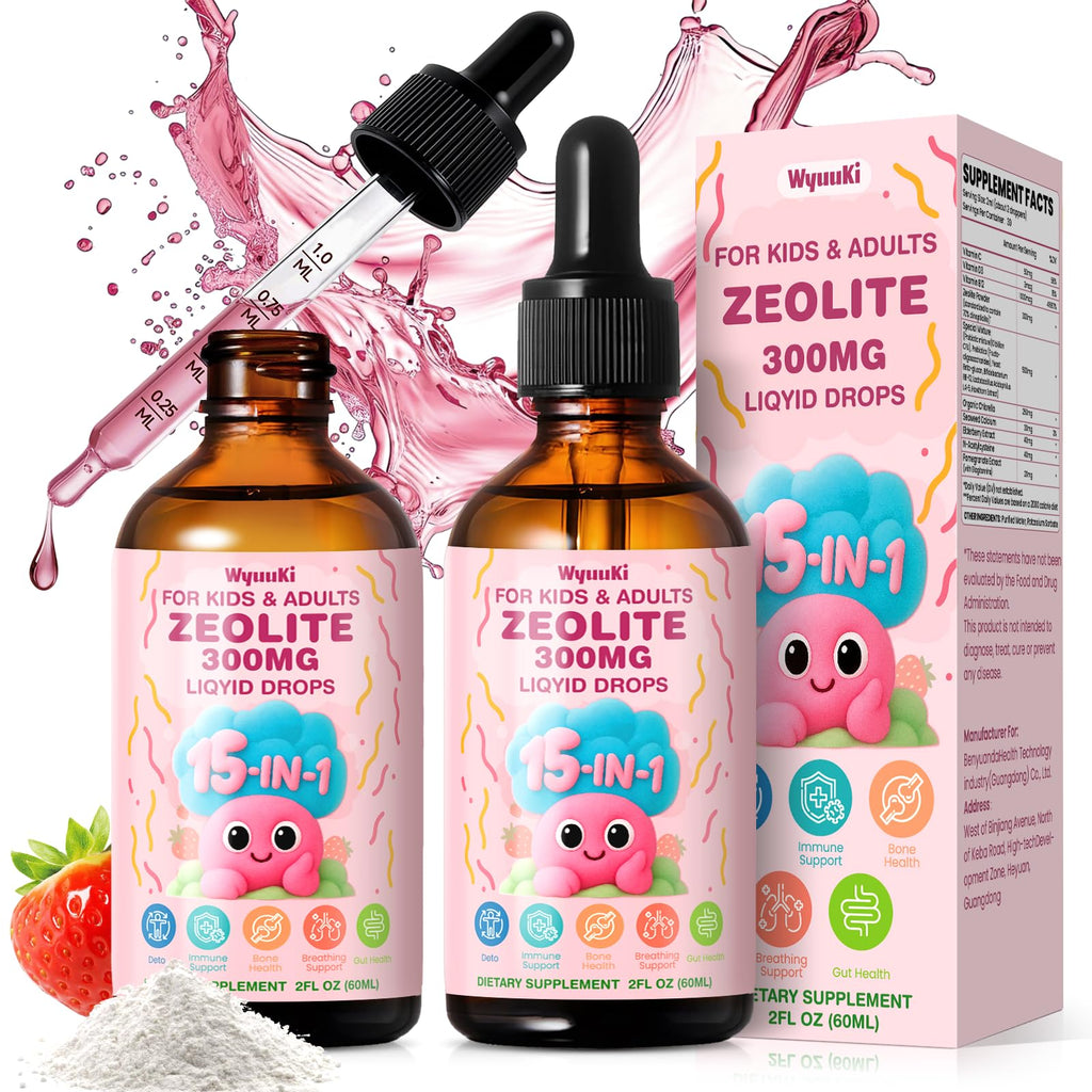 Pure Body Zeolite Drops multivitamins