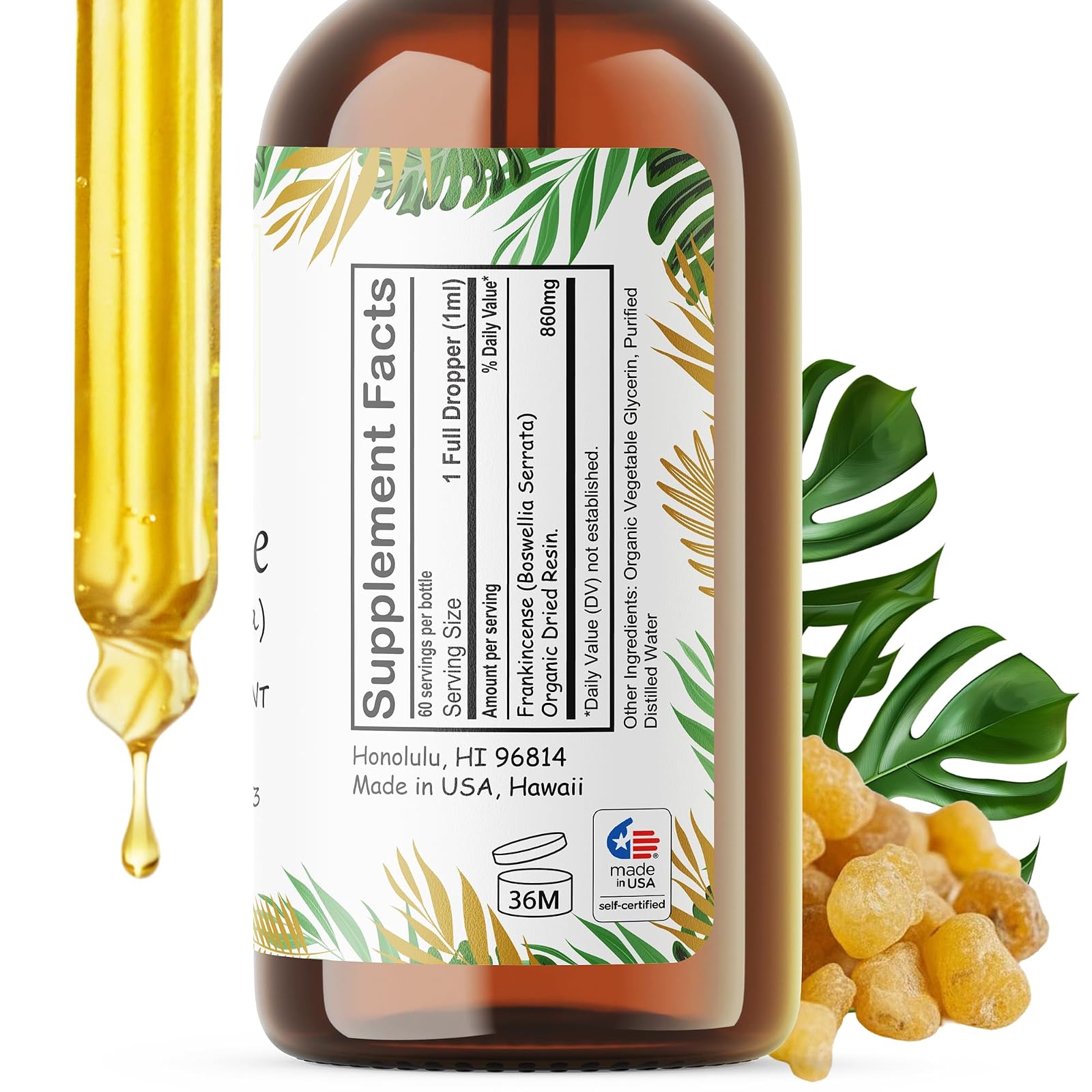 Pure Boswellia extract for health