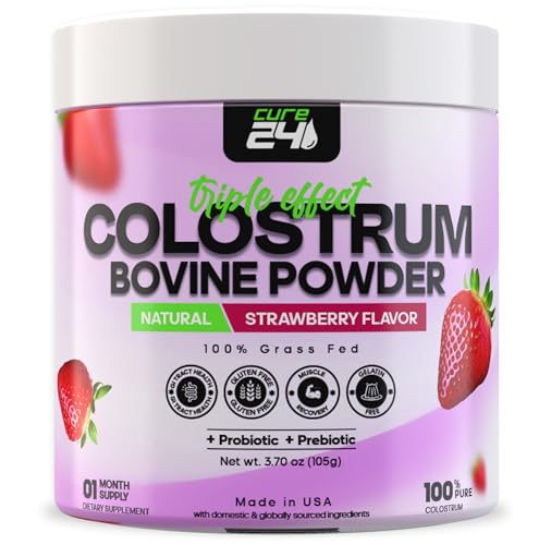 pure bovine colostrum supplement powder