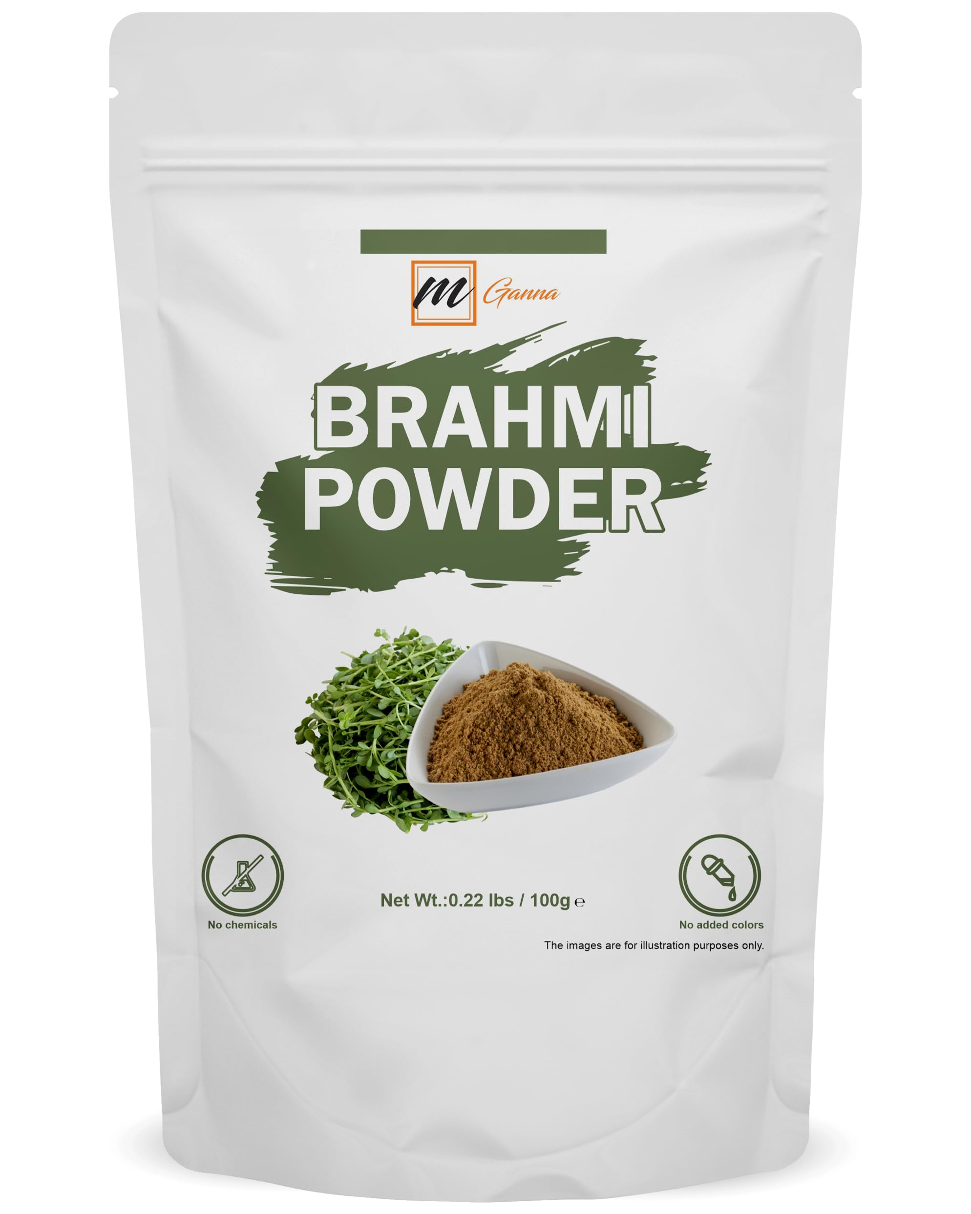 pure Brahmi powder for hair growth