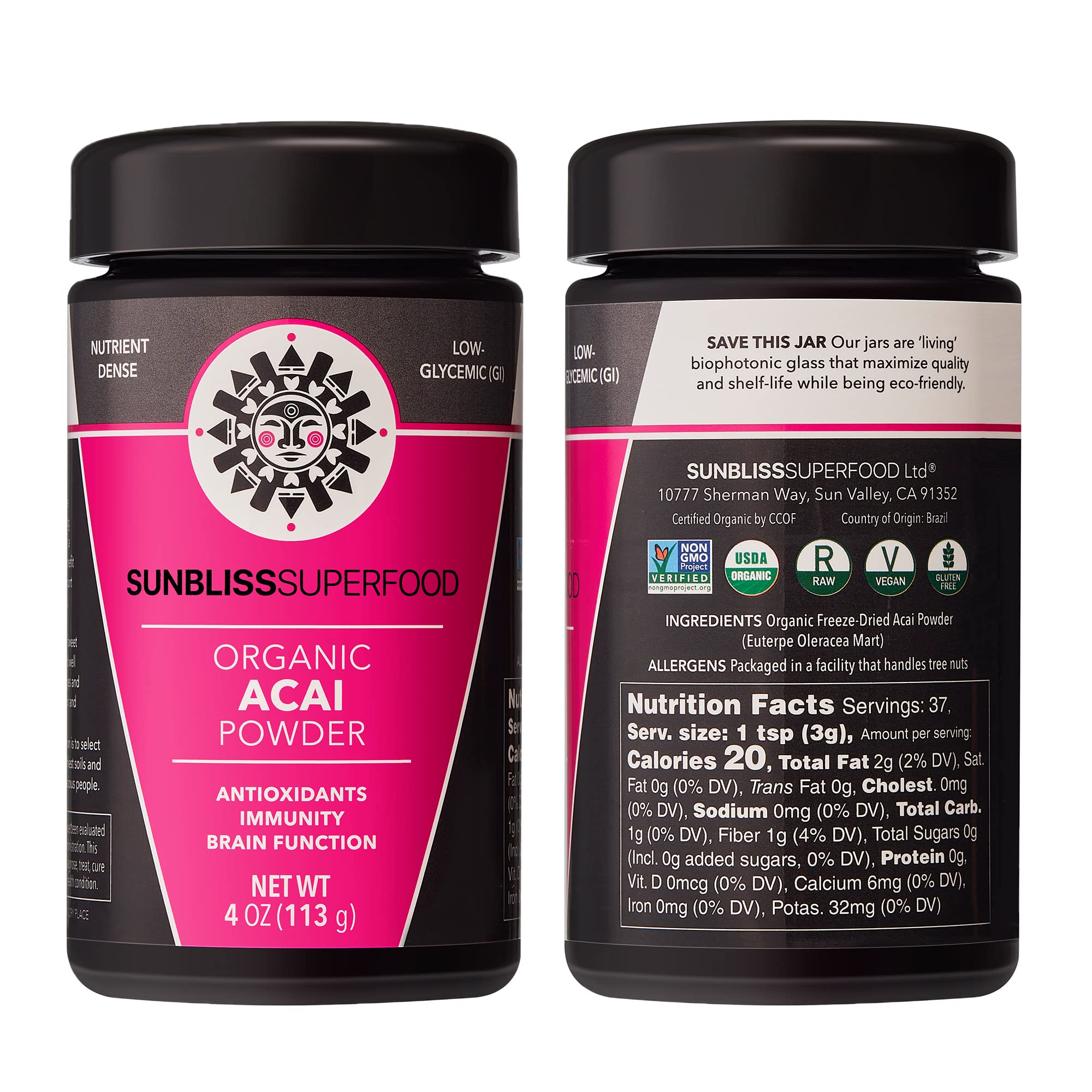 pure Brazilian acai berry benefits