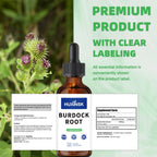 pure burdock root tincture for detox
