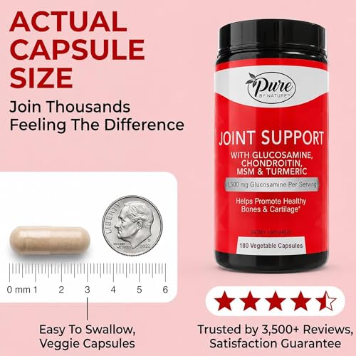 pure by nature glucosamine for flexibility
