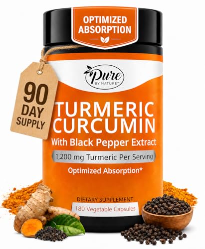 pure by nature turmeric curcumin capsules