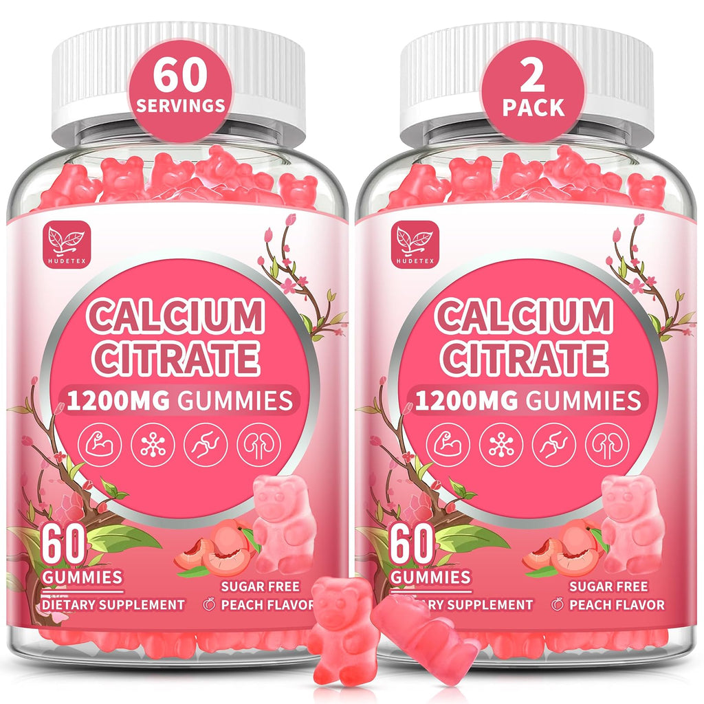 pure calcium citrate gummies for strong bones