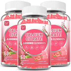 Pure calcium citrate gummies for strong bones