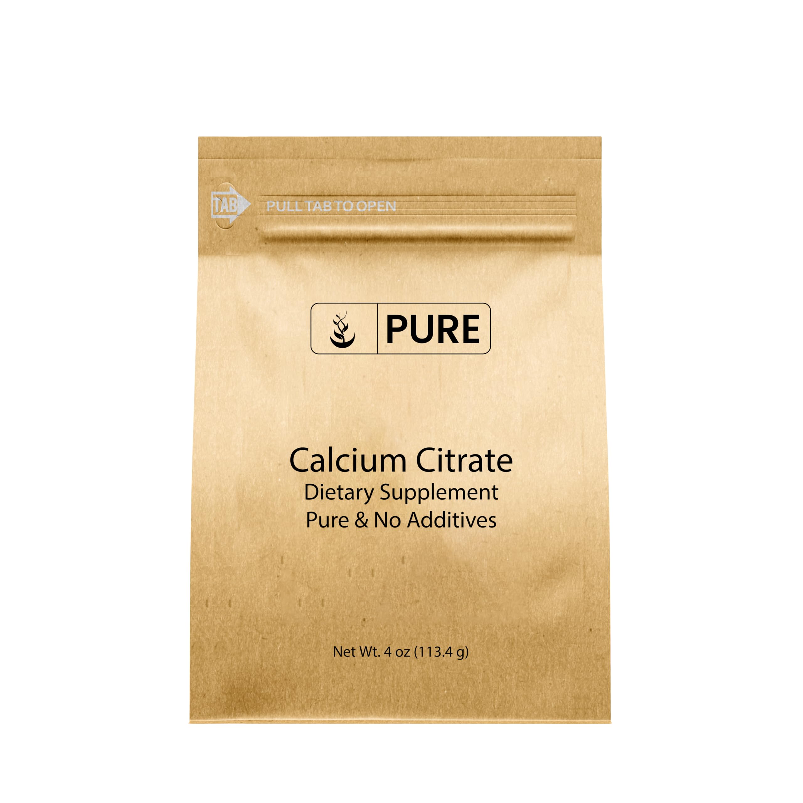 pure calcium citrate supplement