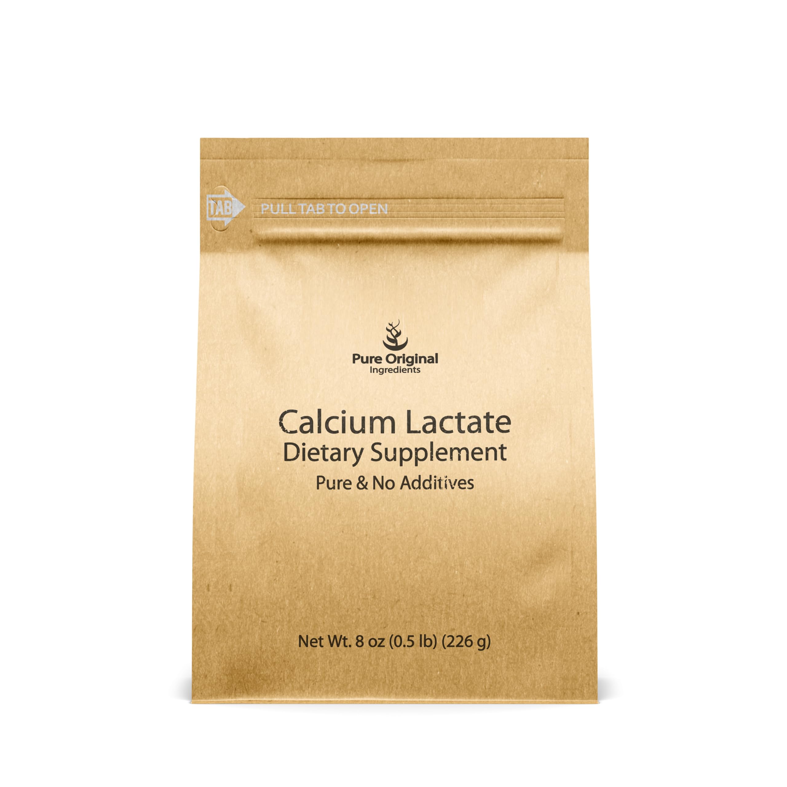 pure calcium lactate supplement