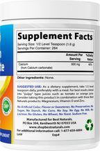 pure calcium powder for baking