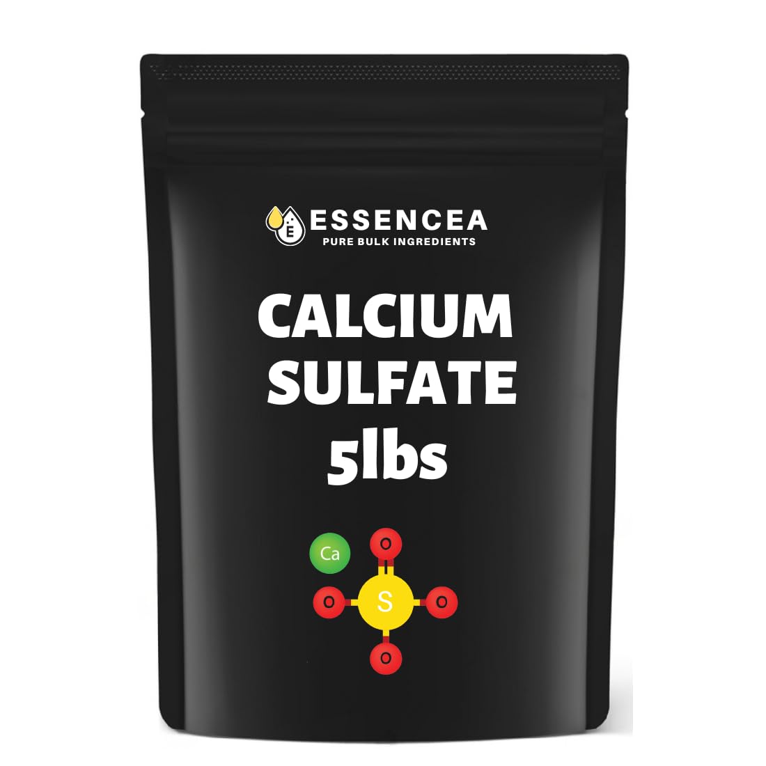 pure calcium sulfate powder