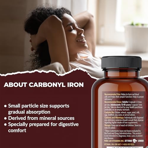 pure carbonyl iron for optimal absorption
