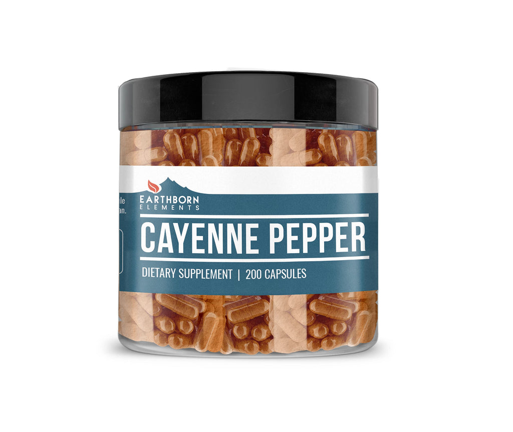 pure cayenne pepper capsules for health