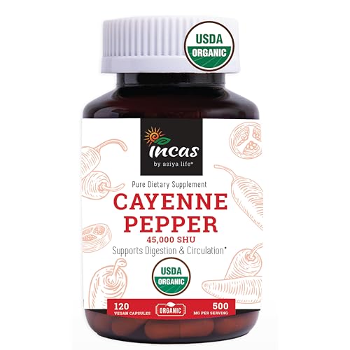 pure cayenne supplement for circulation support