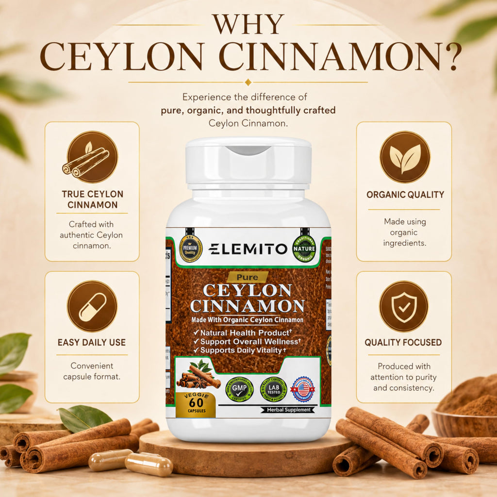 pure Ceylon cinnamon for immune support