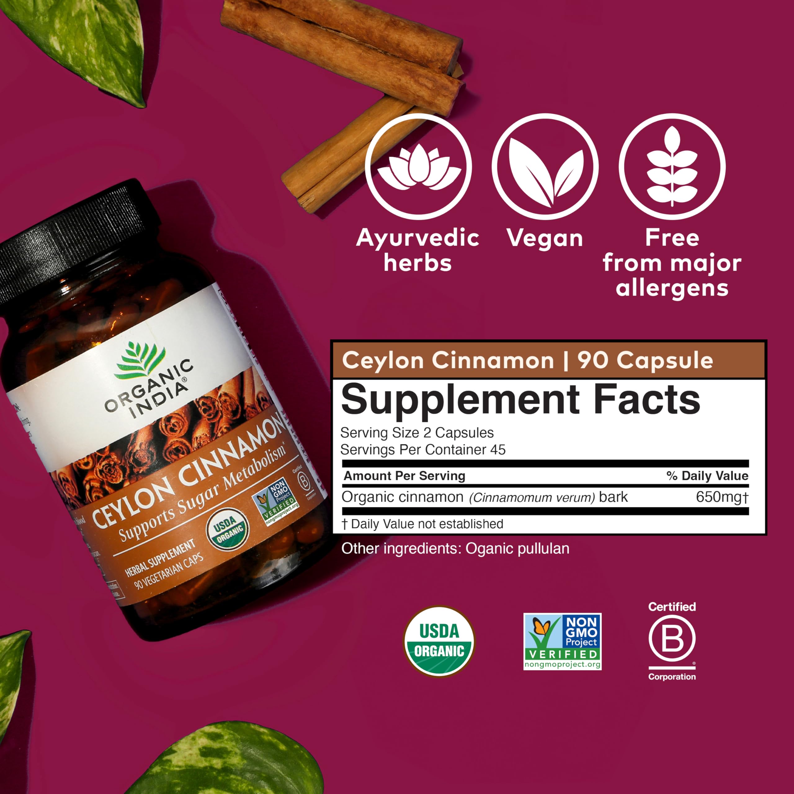 pure ceylon cinnamon for vitality