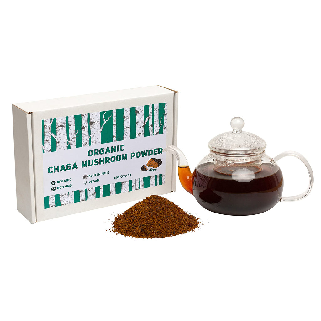 pure chaga mushroom powder for smoothies