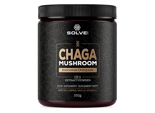 pure chaga mushroom supplement 100g