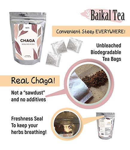pure chaga tea with no additives