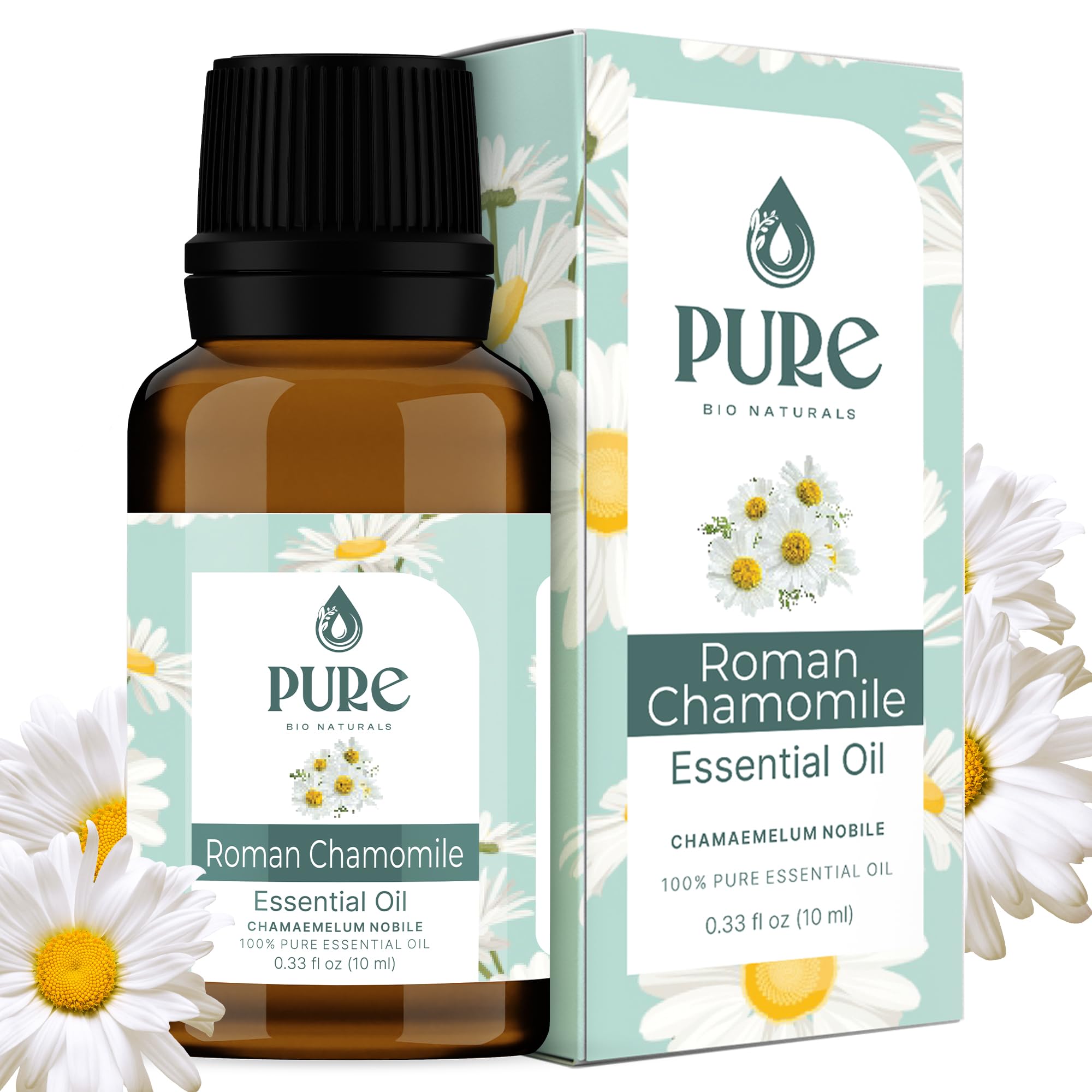 pure chamomile essential oil for relaxation