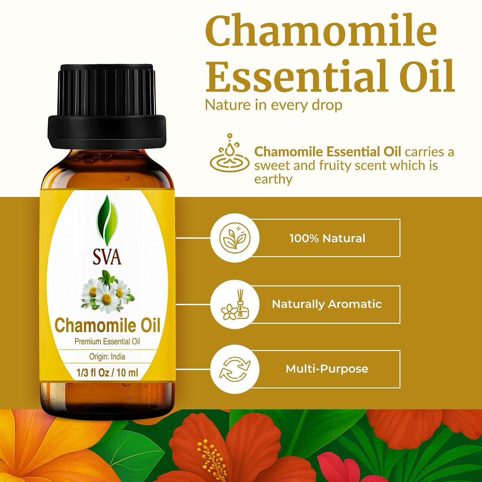 pure chamomile oil for relaxation