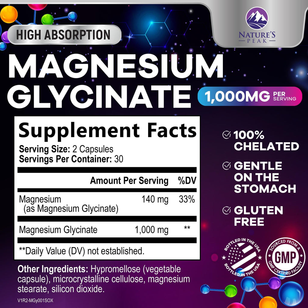 pure chelated magnesium for nerve health