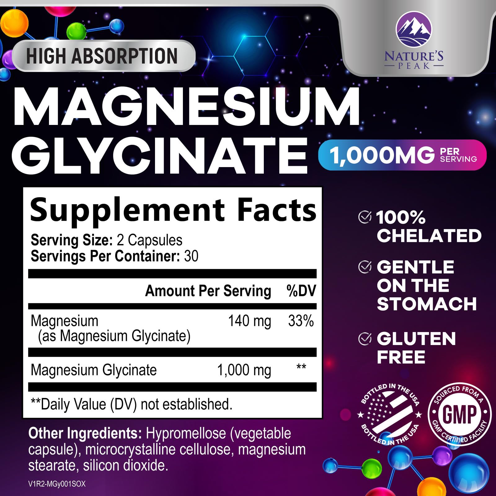 pure chelated magnesium for nerve health