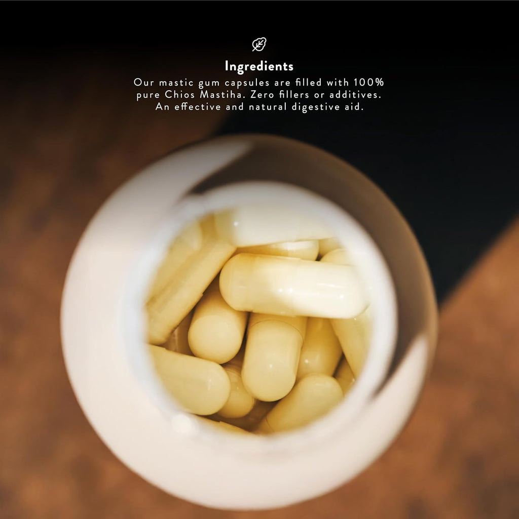 Pure Chios Mastiha immune support capsules