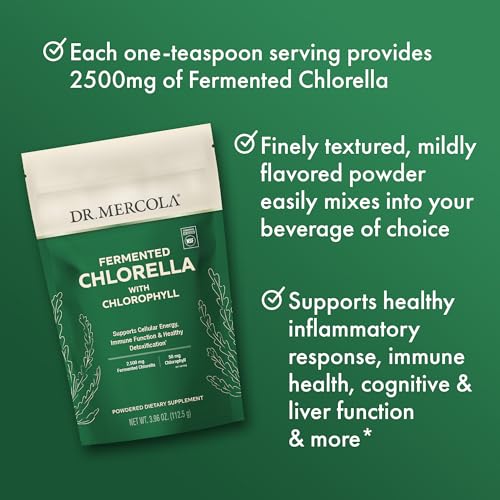 pure chlorella powder for detoxification