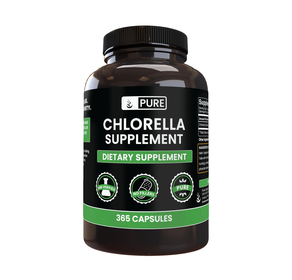 pure chlorella supplements for health