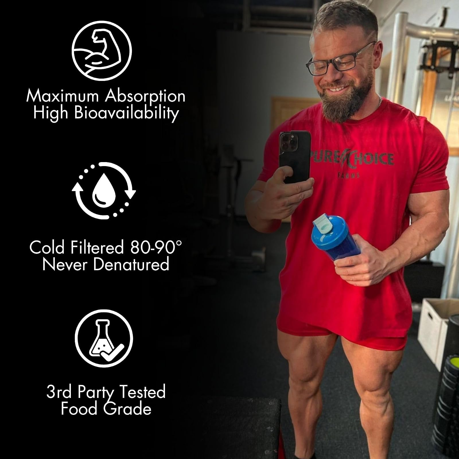 Pure Choice protein powder for athletes