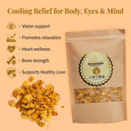 Pure chrysanthemum tea for relaxation