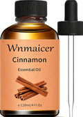 pure cinnamon essential oil bottle