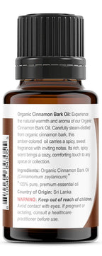 Pure cinnamon oil for aromatherapy