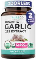 PURE CO garlic capsules for health