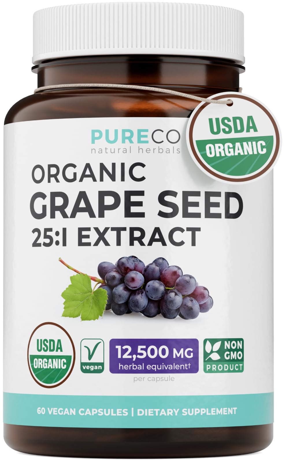 PURE CO Grape Seed Extract benefits