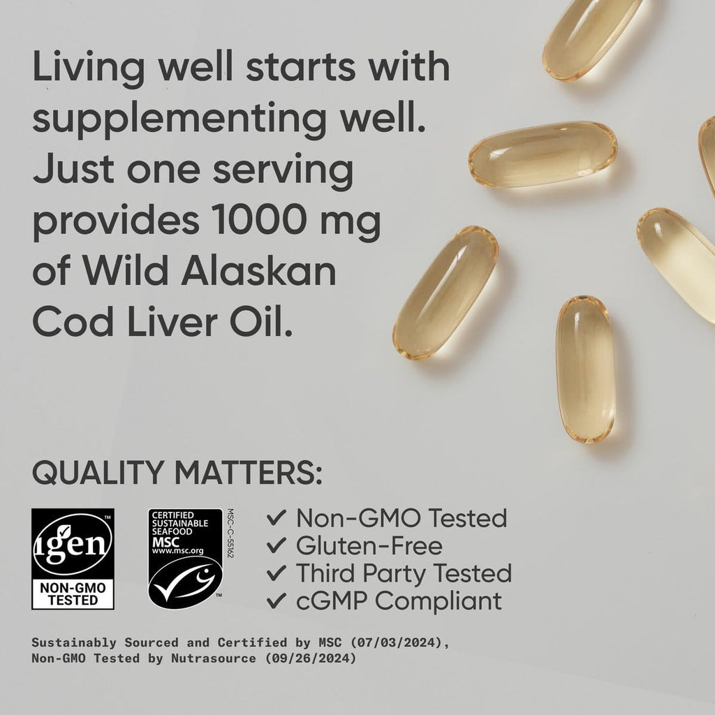 pure cod liver oil supplement
