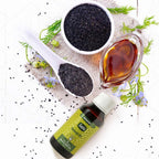 pure cold pressed black seed oil