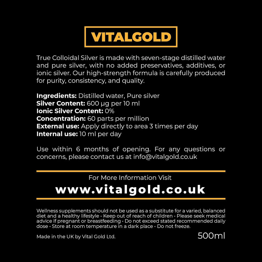 pure colloidal silver for daily use