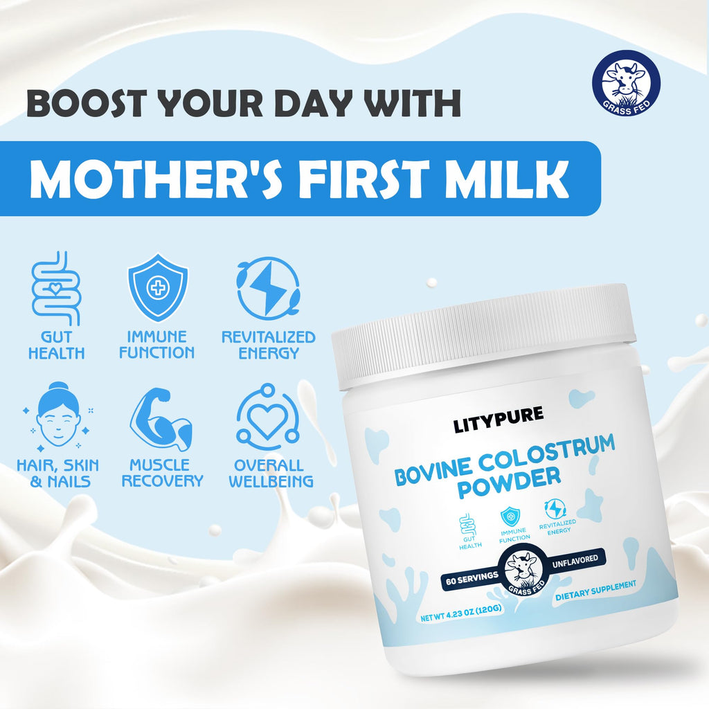 Pure colostrum for hair growth